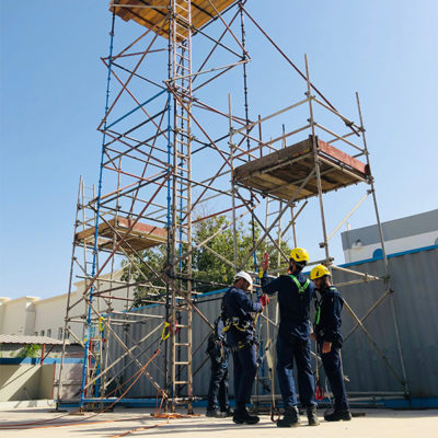 Scaffolding Training - Occupational Training Institute (OTI) in Oman